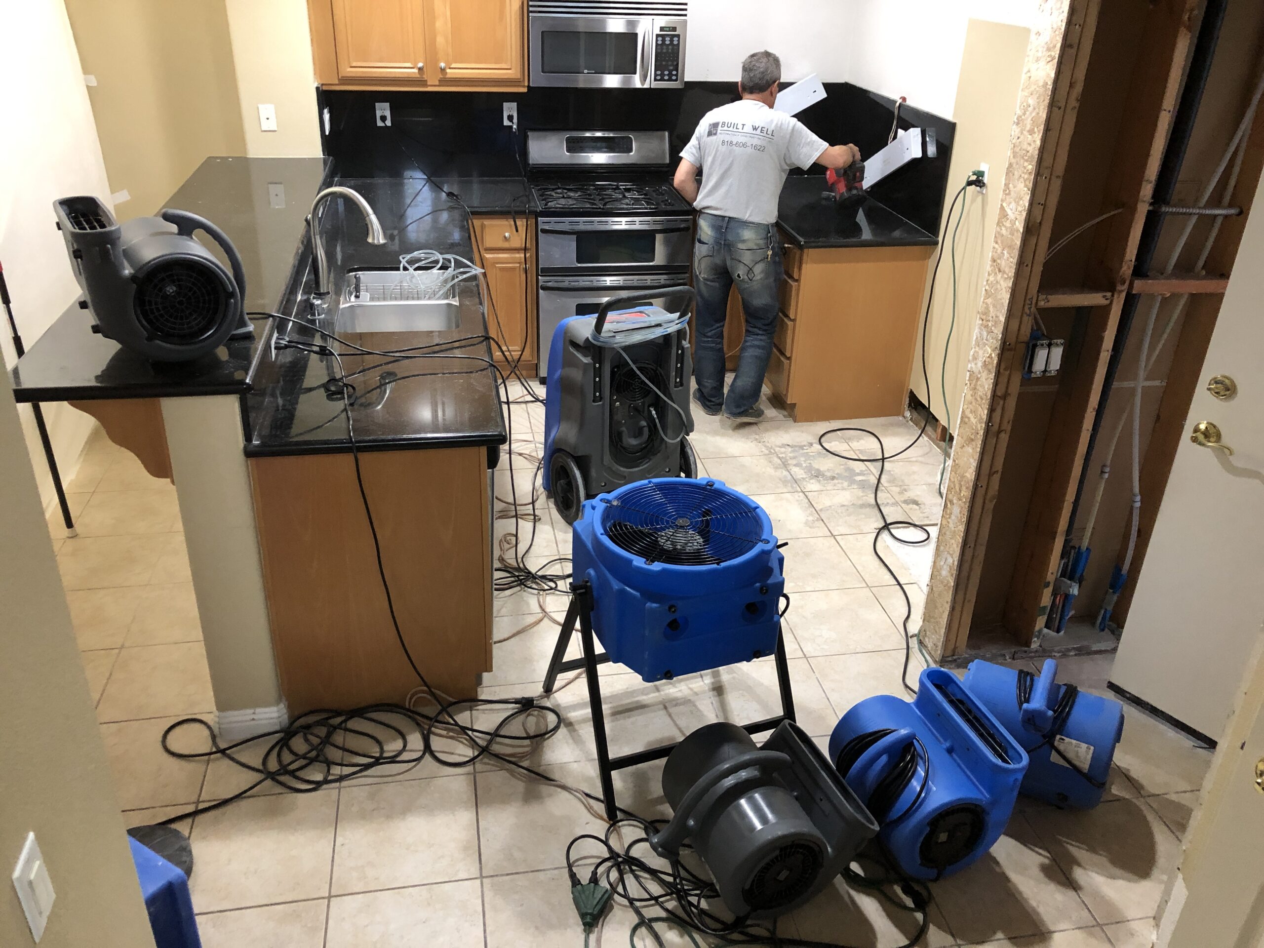Water Mitigation - Built Well Restoration & Construction
